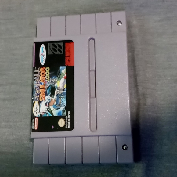 Nintendo | Video Games & Consoles | Super Baseball Simulator 00 | Poshmark